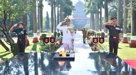 Pune Nda Pays Homage To Alumnus Killed In Arunachal Helicopter Crash