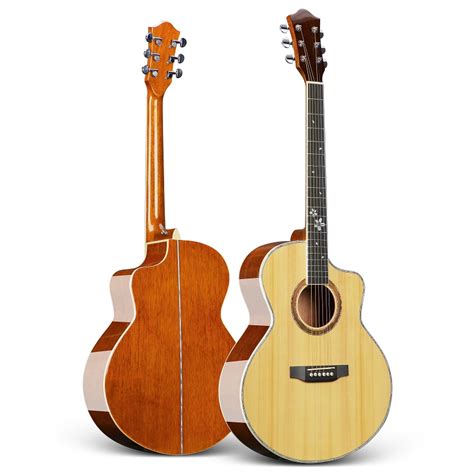Supply Handmade Solid Wood 41 Cutaway Guitar Wholesale Factory