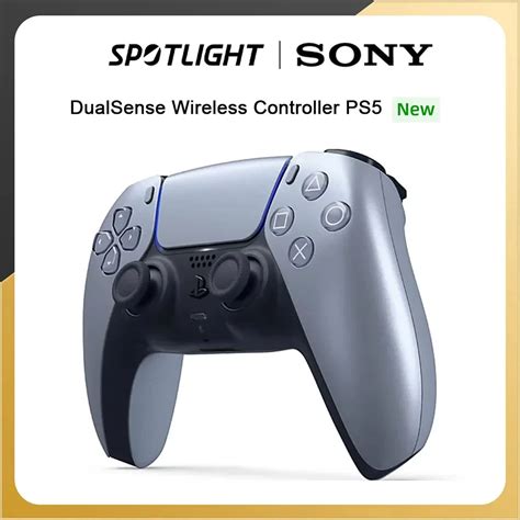 Sony Mando Inal Mbrico DualSense Para PS5 Mando Original De Plata Mando DualSense Para