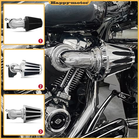 Хромированный конусный воздушный фильтр для Harley Sportster iron 883 ...