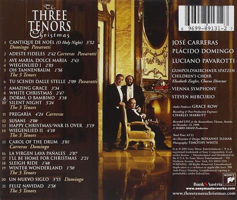 Three Tenors Christmas Cd Amusements T Shop
