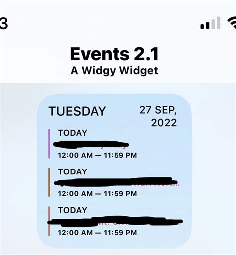 Calendar Events Not Showing Up Rwidgy