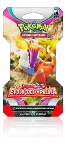 Blister Unitário Pokémon Evoluções Em Paldea MercadoLivre