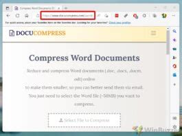 How To Compress A Word Document For Reduced File Size WinBuzzer