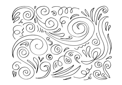 Vector Dibujado A Mano Sketchy Doodle Conjunto De Dibujos Animados De