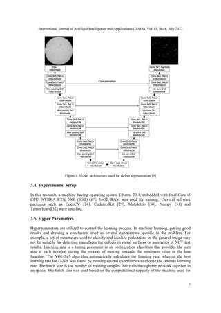 A DEEP LEARNING APPROACH FOR DEFECT DETECTION AND SEGMENTATION IN X RAY COMPUTED TOMOGRAPHY