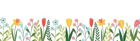 Spring Border Clip Art