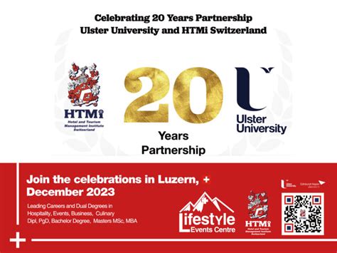 Celebrating 20 Years Partnership Ulster University And Htmi Switzerland