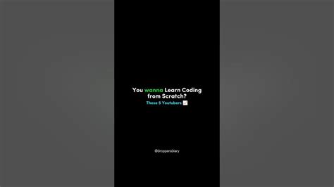 These Youtubers Will Teach You Coding From Scratch Coding Youtube