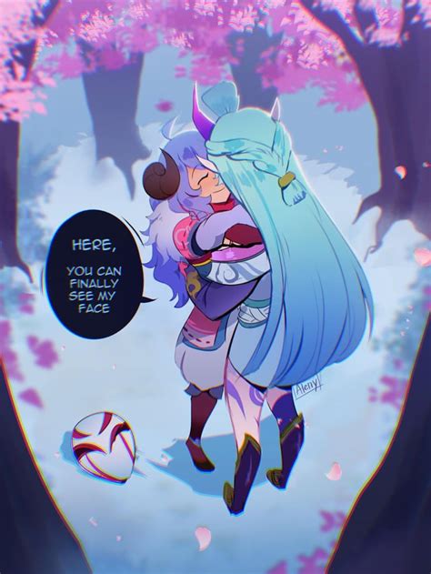 Soraka And Kindred Comission By Aleriy R Kindred