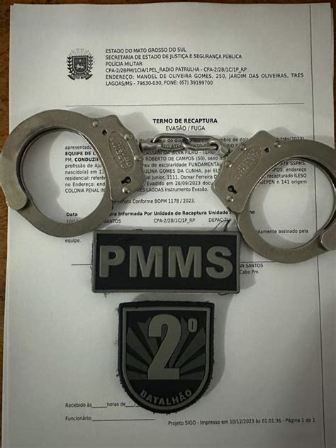 Abordagem policial resulta na captura de foragido da Colônia Penal