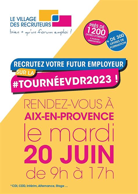 Le Village Des Recruteurs Daix En Provence 2023 Pasino Grand Aix En