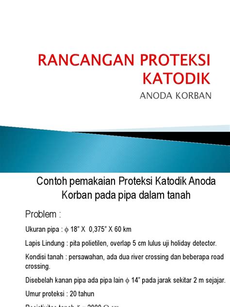 Contoh Anoda Korban 18 Des Pdf