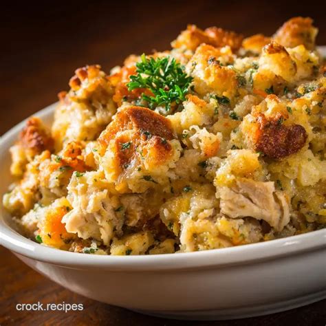 Crock Pot Chicken Stuffing Casserole The Ultimate Creamy