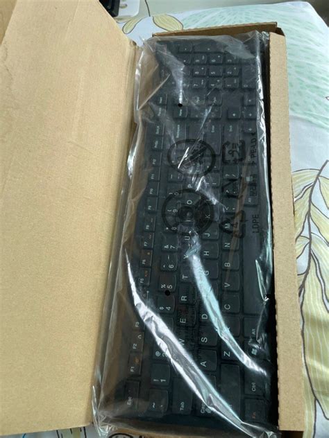 Lenovo Wired Keyboard Computers Tech Parts Accessories Computer Keyboard On Carousell
