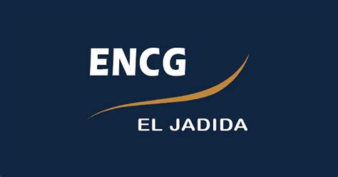 Concours Master Et Licence Pro Encg El Jadida 20222