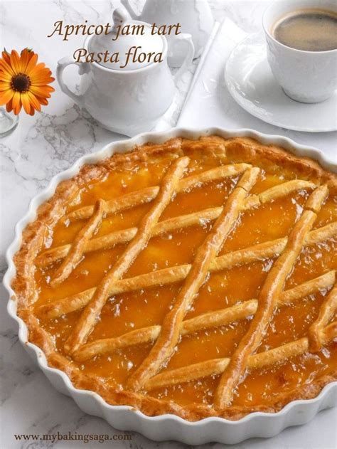 Apricot Jam Tart Pasta Flora My Baking Saga Recipe Jam Tarts