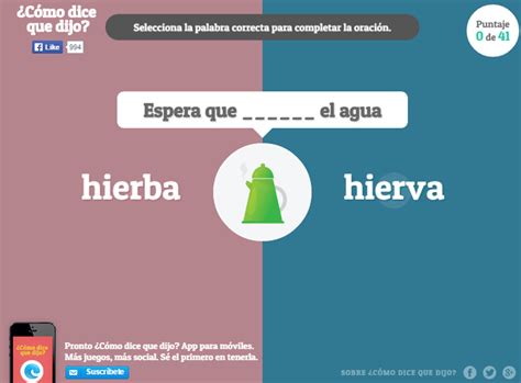 ¿cómo Dice Que Dijo Juego Divertido Para Probar Tu Ortografía