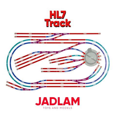 Hornby Train Set Track Hl7 Large Jadlam Layout Jadlam Toys And Models