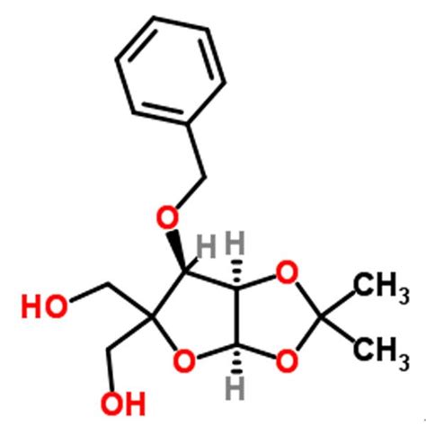3 O Benzyl 4 hydroxymethyl 1 2 O isopropylidene α D ribofuranose