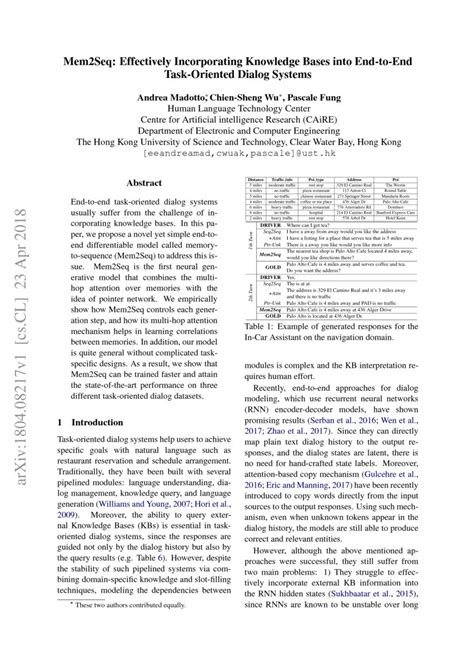 mem2seq effectively incorporating knowledge bases into end to end task