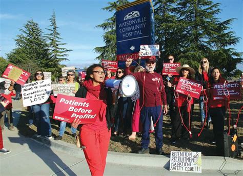 Watsonville Hospital Nurses Decry Scheduling Changes The Pajaronian