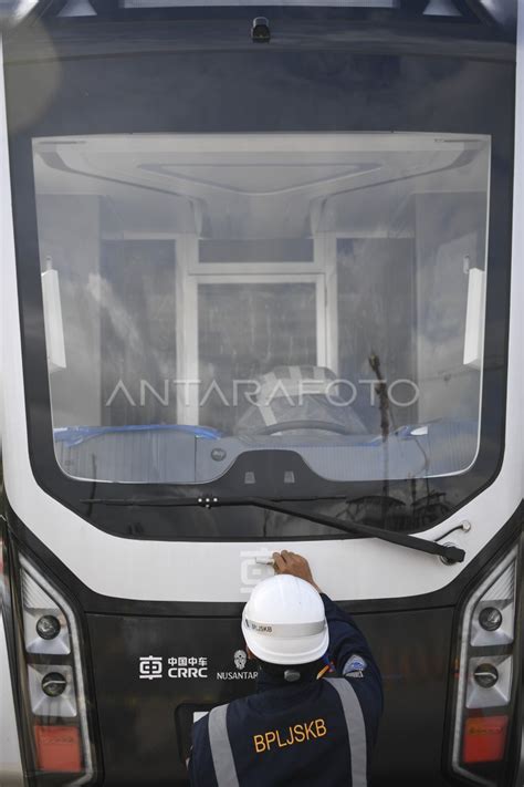 Uji Kelayakan Kereta Otonom Di Ikn Antara Foto