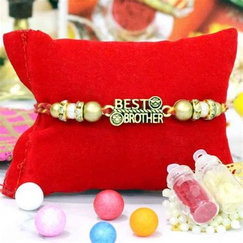Red Best Brother Rakhi At ₹ 40piece In Vadodara Id 2851548052897