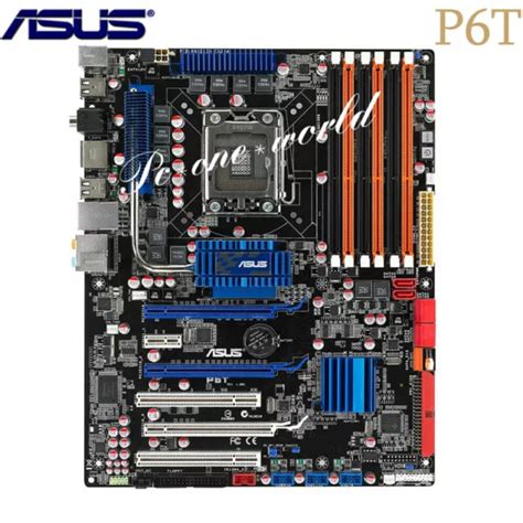 Asus P6t Motherboard Intel X58 Lga 1366 Ddr3 Dimm Usb2 0 Esata Sata Atx £180 79 Picclick Uk