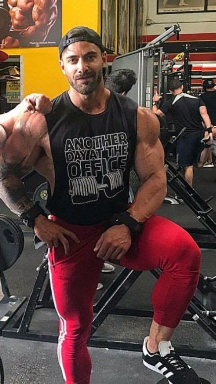 Bodybuilders Men Muscular Men Uniform Bodybuilding Sporty Gym