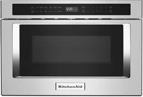 24 Under Counter Microwave Oven Drawer Stainless Steel