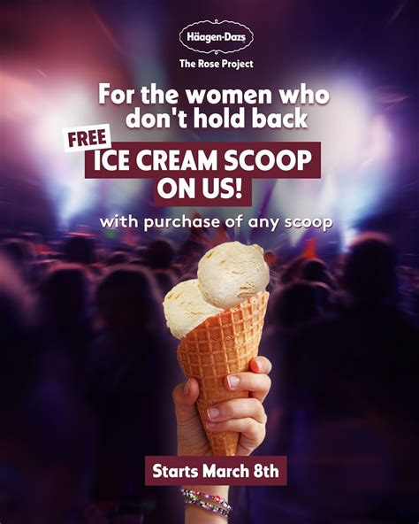 8 29 Mar 2024 Haagen Dazs 1 For 1 Ice Cream Scoops Promo Sg