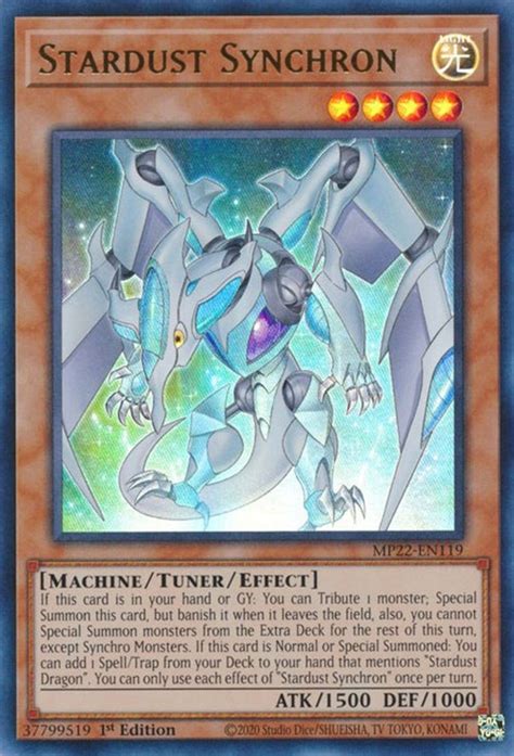 Yugioh 2022 Tin Of The Pharaohs Gods Single Card Ultra Rare Stardust