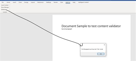 Working On Microsoft Word Content Using Vsto Add In