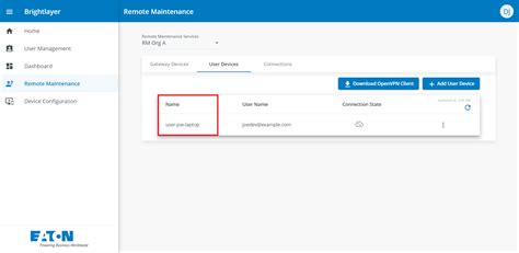 Remote Maintenance Service Brightlayer Industrial Machinery Guides