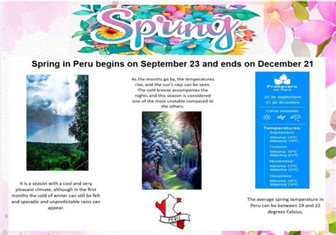 Spring in Perú Spring Primavera Perú