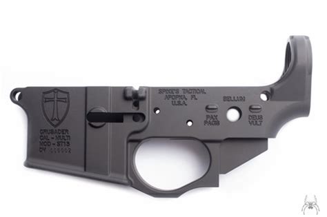 Spikes Tactical Crusader Forged Lower Receiver With Integral Trigger Guard