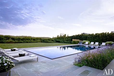 Pool Deck Inspiration Hamptons Pool Design Ideas Zero Edge Pool
