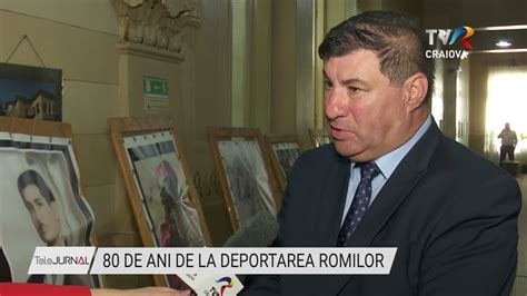 80 DE ANI DE LA DEPORTAREA ROMILOR Stiri TVR Craiova