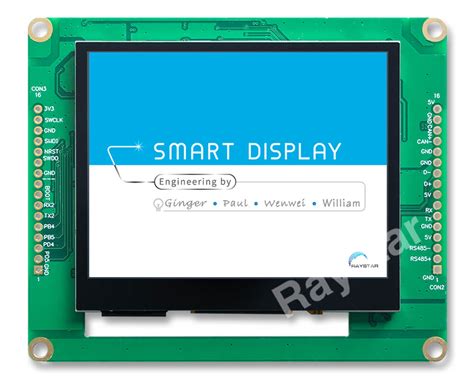 35 Inch Rs485 Modbus Smart Tft Display With Capacitive Touchscreen Raystar