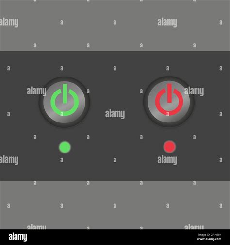 Enable Disable Button Vector Illustration Stock Photo Alamy