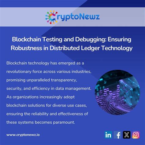 Boost Your Tech With Blockchain Testing And Debugging Cryptonewz