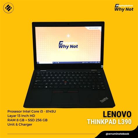 Jual Lenovo Thinkpad Core I Ram Gb Ssd Gb Shopee Indonesia