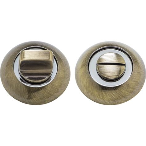 Ручка поворотная Marlok A54-BK AB/CP бронза/хром 019909 - выгодная цена ...