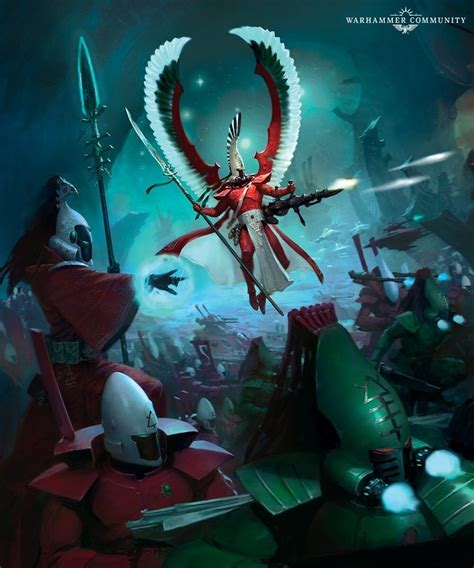 Eldar 40k Warhammer Eldar Warhammer 40k Artwork Warhammer Fantasy