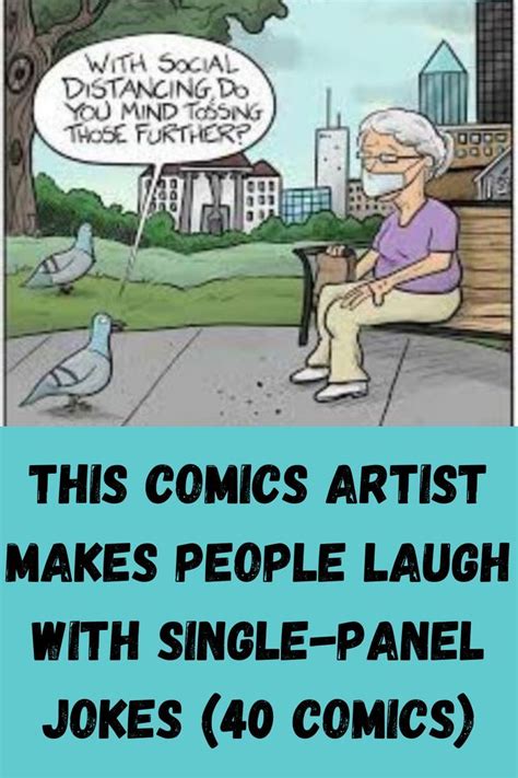 This Comics Artist Makes People Laugh With Single Panel Jokes 40 Comics