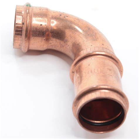 Viega 1 14 Nsf 61 Propress Coupling Fitting And 90° Street Elbow Copper