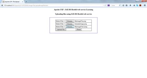 Apache Cxf Jax Rs Restful Web Service For Uploadingdownloading Image