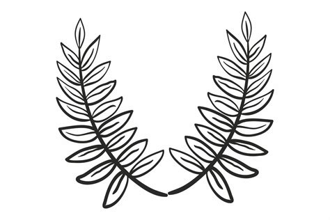 Greenery Leaf Divider Svg Leaf Divider Svg Foliage Divider Svg