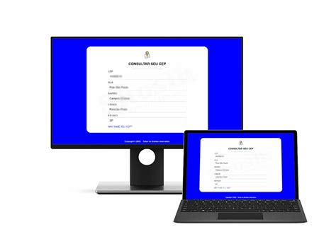 Projeto Para Consultar Cep Criado Em Html Css E Js Script Php Aqui